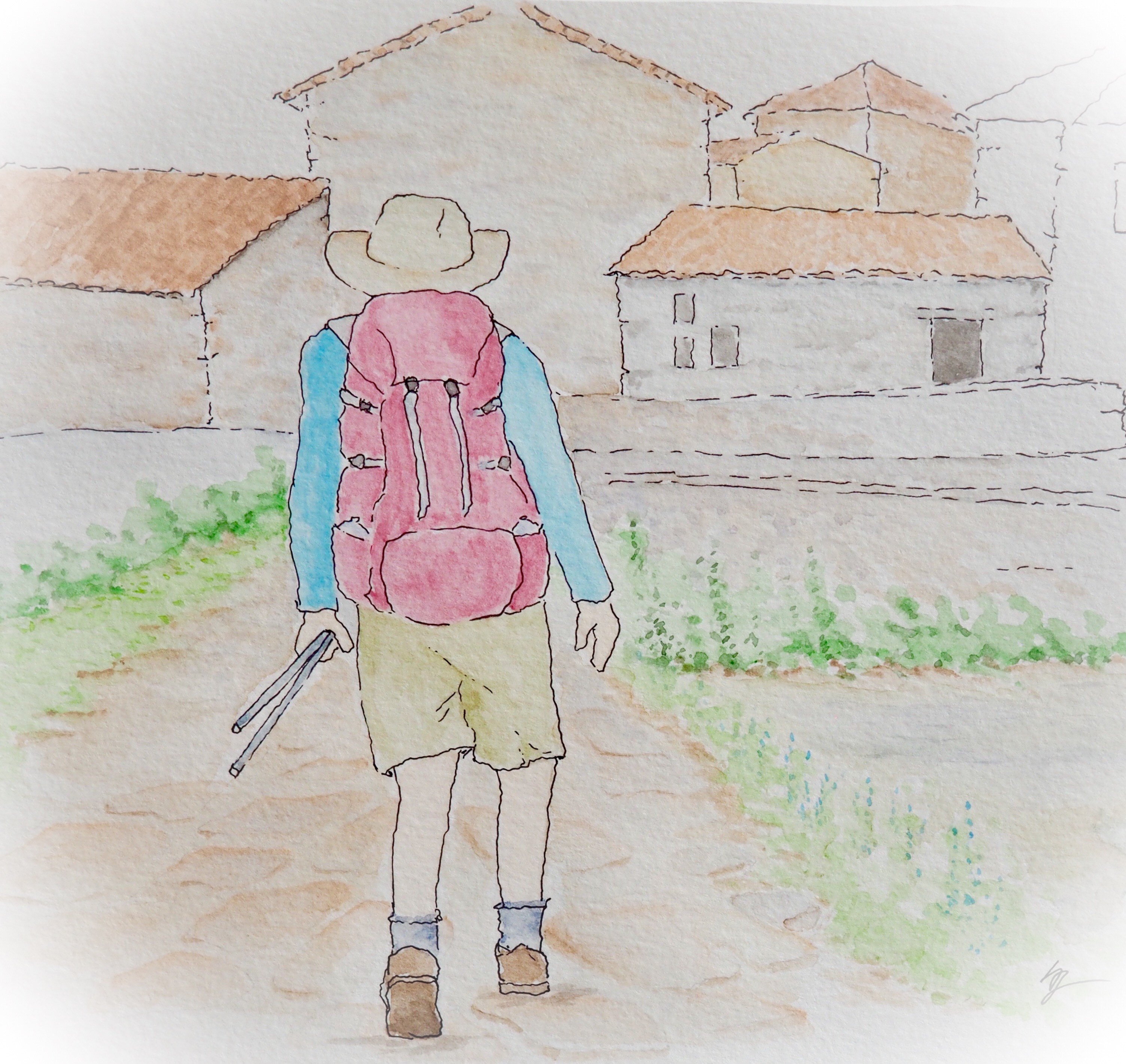 A Sampling of Sue’s Illustrations | Books and my backpack