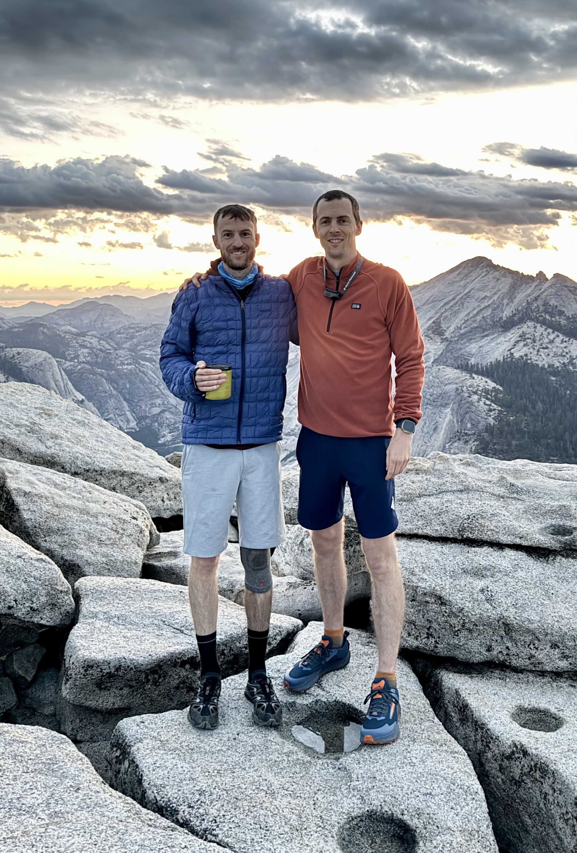 Two Spittles Conquer Half Dome | Books and my backpack